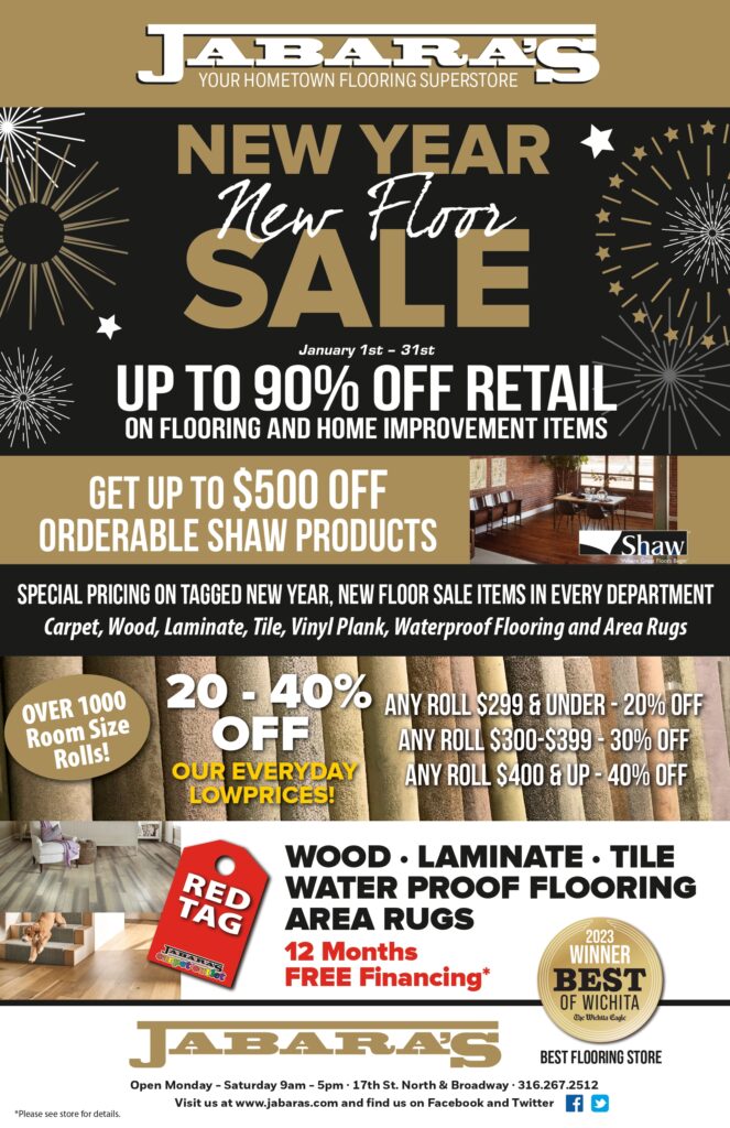 Flooring Specials | Jabara's in Wichita, KS
